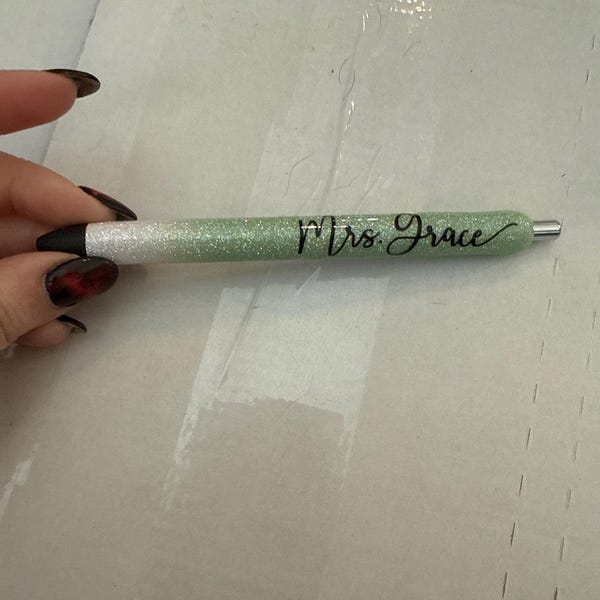 PASTEL Glitter Pens, Pink Orange Yellow Green Blue Purple Rainbow to ...