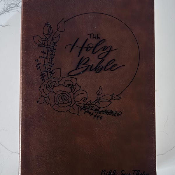 PERSONALIZED CSB Note Taking Bible - Sea Blue - the Grass Withers, the ...