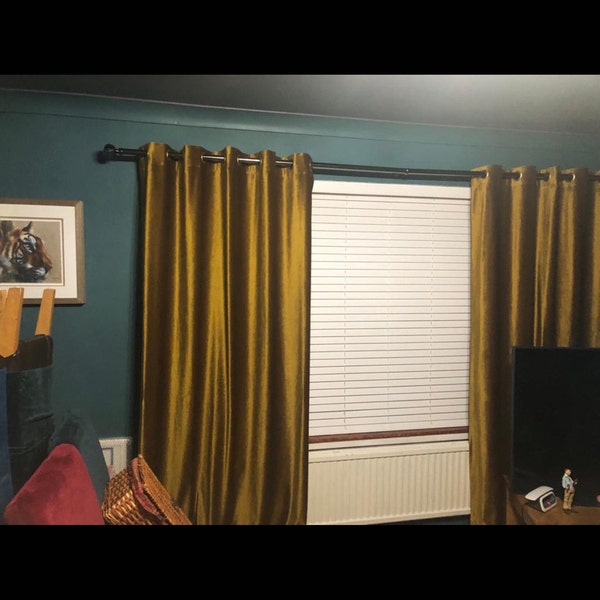 Luxurious Velvet Curtains, 17 Colors, Custom Made Grommet, Rod Pocket ...