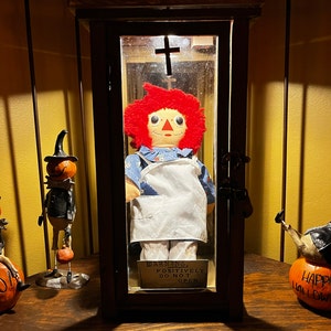 Annabelle Doll Box A Case for Your Vintage Raggedy Ann Doll or Haunted ...