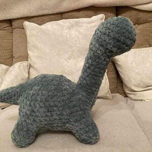 PATTERN: No Sew Amigurumi Crochet Pattern, Bronto the Dinosaur Plush , Brontosaurus, Dino ...