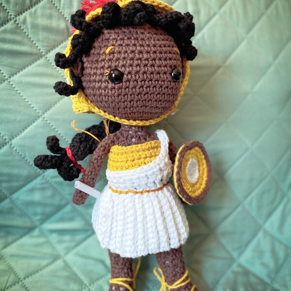 Crochet Pattern PDF: Mythology | Athena - Etsy