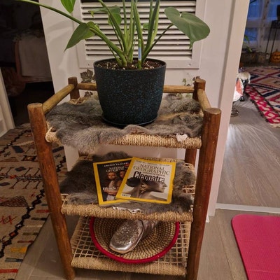 1x High Quality Dyed Rabbit Skin Pelt Real Fur 20 Colours for Fly Tying ...