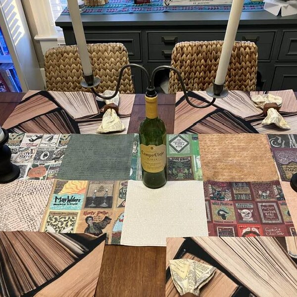 College Table Runner: Personalized Tailgate Table Runner, College ...