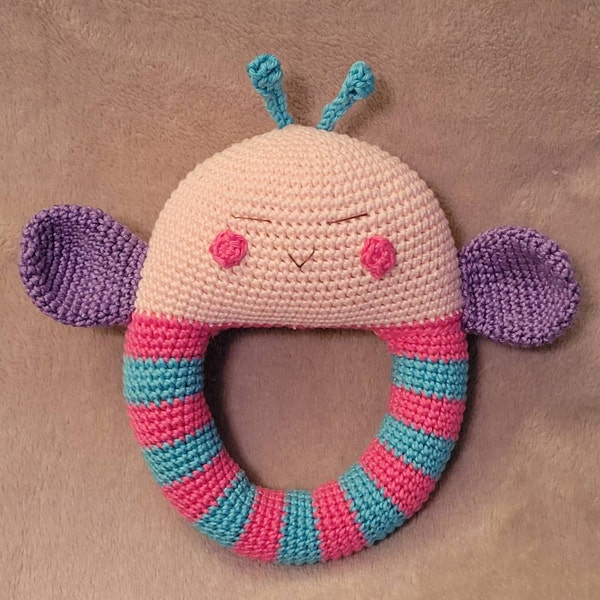 Crochet Pattern - Butterfly Baby Rattle - Bee Rattling Toy Amigurumi - Etsy