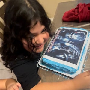 Edible Cake Image Alien Design 1/4 Sheet Cake Predator - Etsy