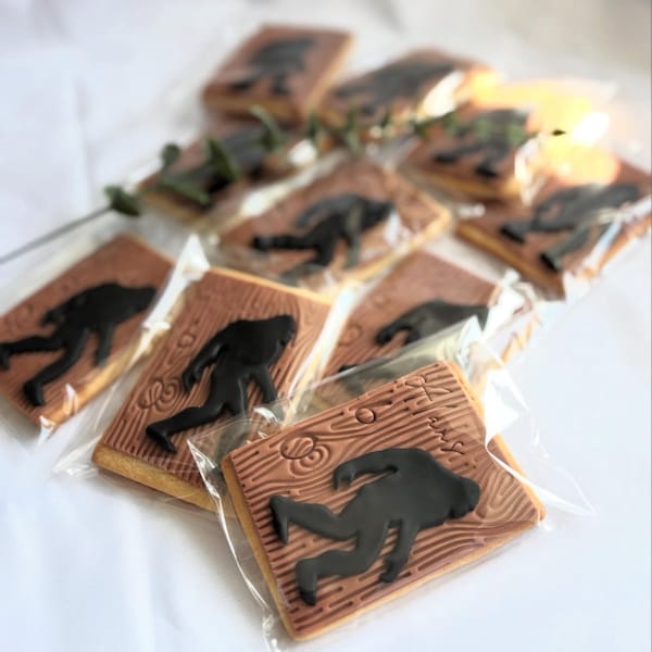 Bigfoot Sasquatch Shape Cookie Cutter Dough Biscuit Pastry Fondant ...
