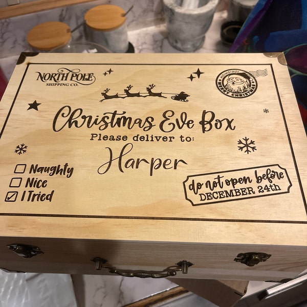 Laser Engraved Memorial Shadow Box: Personalized Remembrance Keepsake ...