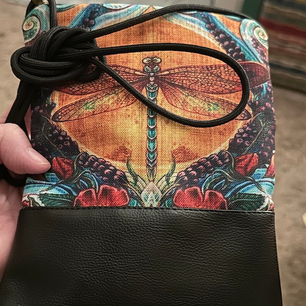 Cross Body Bag Boho Sling Bag Bohemian Dragonfly Purse Cell Phone Purse ...