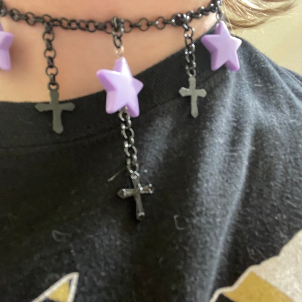 VAMPIRE BAT Choker/necklace, Gothic Gunmetal Bat Necklace, Handmade ...