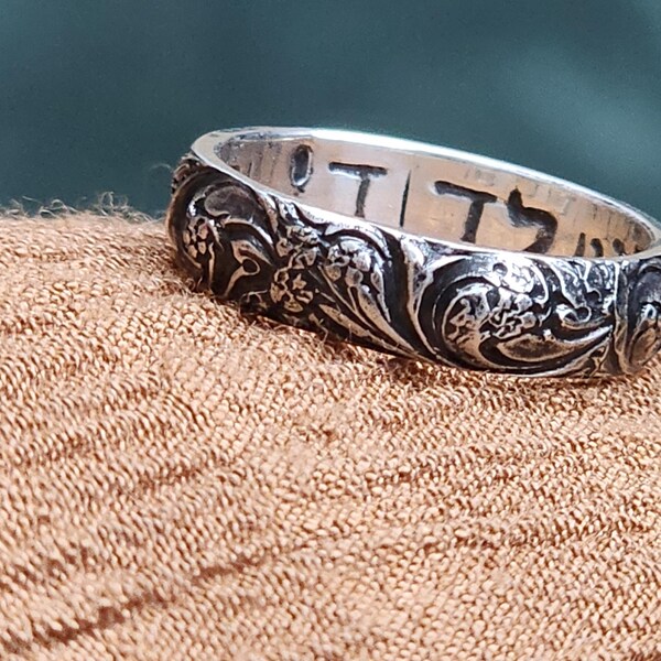 8 Pointed Star Ring-sterling Silver or 10K/14K Yellow Gold-realtas ...
