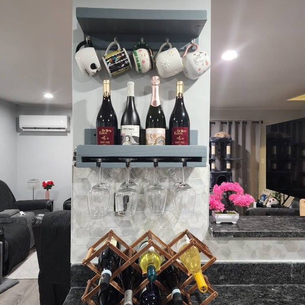 Liquor Shelf, Bar Shelf, Bar Shelves, Liquor Cabinet, Whiskey Shelf ...