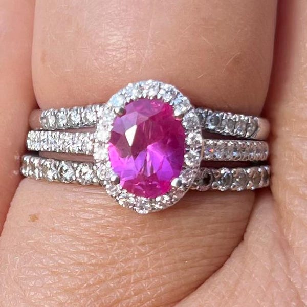 AAA 16 MM Ceylon Padparadscha Sapphire Gemstone Cut, Fantasy Hand ...