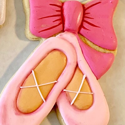 Ballet Shoe Cookie Cutter Pointe Cookie Cutter Ballet - Etsy