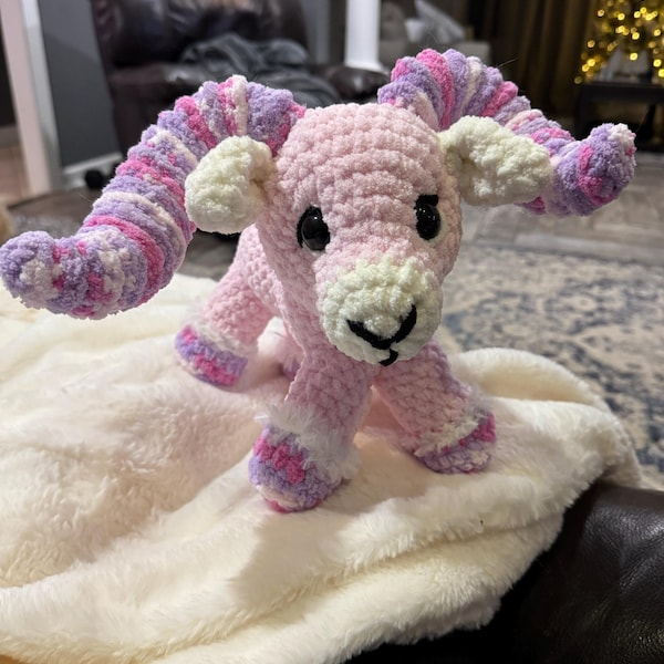 Ridge the Standing Ram | PDF Crochet Amigurumi Pattern - Etsy