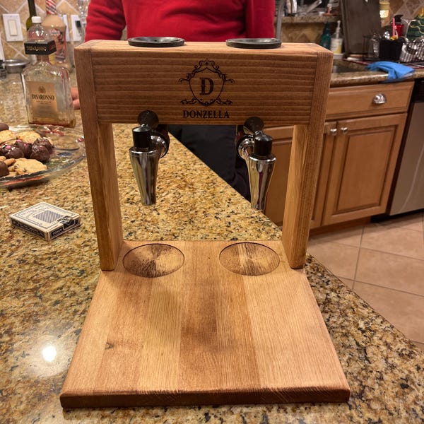 Custom Engraved Wall Mount Whiskey Decanter, Housewarming Gift ...