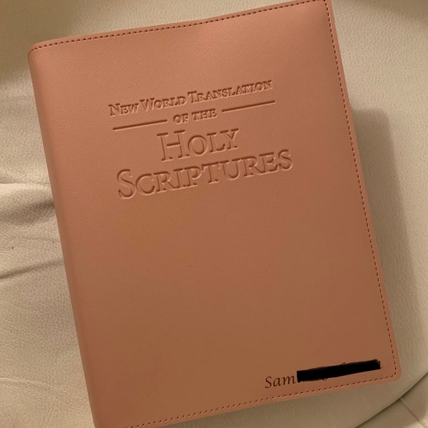 JW Large Size Bible Cover - Bible Cover Jw - Flexibly Bible Cover - Jw ...