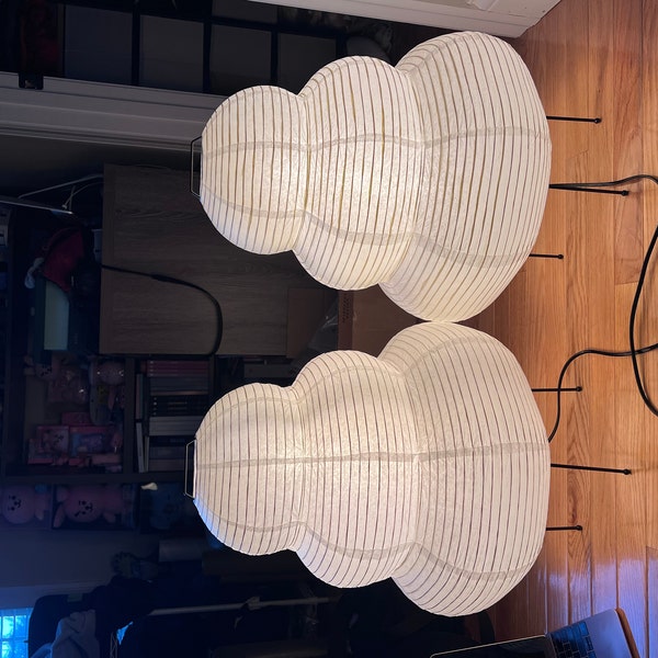 Japanese Rice Paper Lamp - Standing Lamp - Etsy