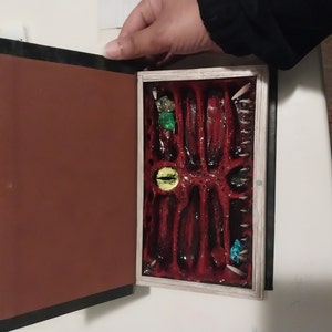 Red Brown Arched Wood Mimic Box - Etsy