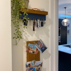 Rustic White Photo Shelf White Wash Handmade Wooden Ledge | Etsy UK