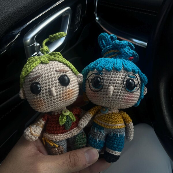 It Takes Two May and Cody Crochet Dolls, Amigurumi May and Cody, It Takes Two Amigurumi - Etsy