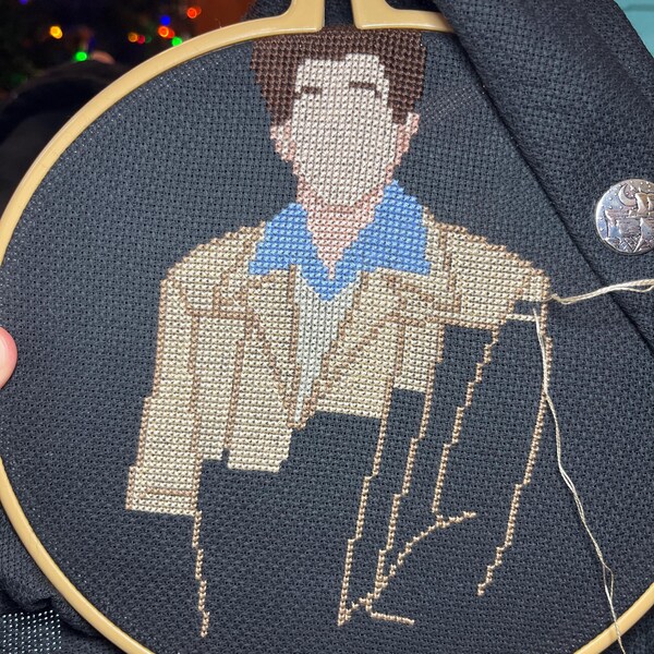 Soup Nazi Cross Stitch Pattern - Seinfeld Cross Stitch Pattern - Tv ...