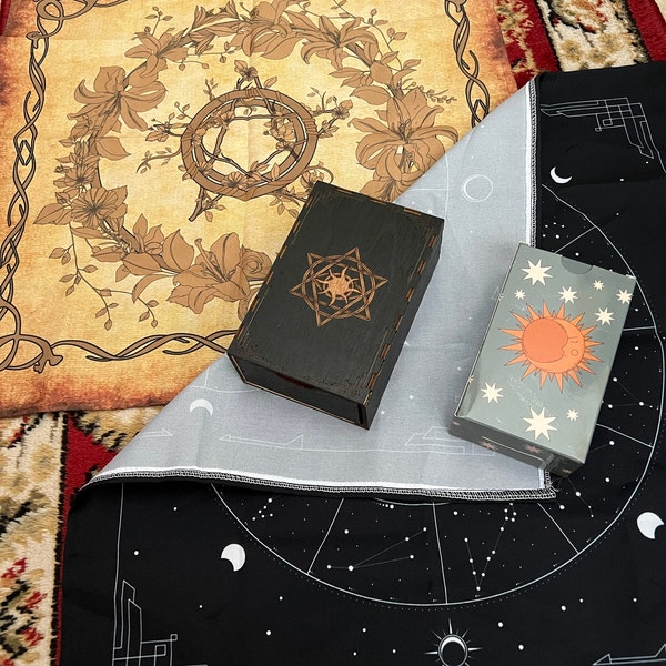 Tarot Deck Moon Magic, Tarot Cards 78 Gift Set With Guidebook,box,cloth ...