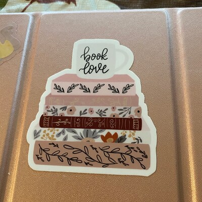 Book Stack Keychain Bookish Keychain Bookish Gifts Acrylic Keychain ...