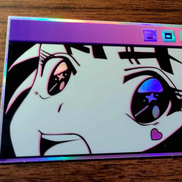 Holographic Computer Arrow Sticker Cybercore Aesthetic Y2k Art Webcore ...