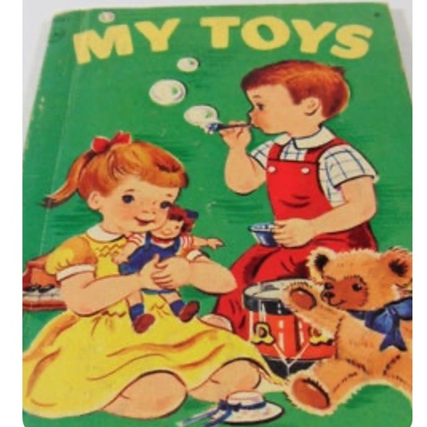 Ponies, Vintage Rand Mcnally Junior Elf Children's Book, by Anna ...
