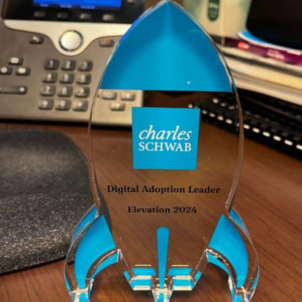 Hexagon Acrylic Trophy With Wood Base / Science Award / STEM Award ...