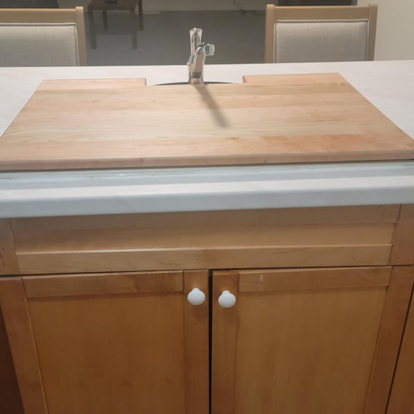 Custom Made Sink Covers to Fit Your Sink - Etsy