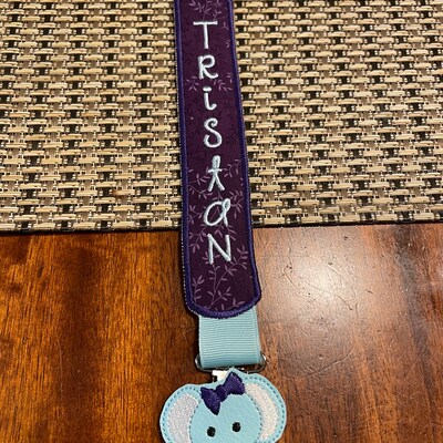 Personalized Name Tag, Jet Plane School Backpack Tag, Airplane Snap Tab ...