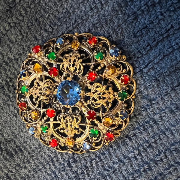 Vintage ‘kigu’ Damascene Compact - 24k Gold Used in Japanese Scene ...