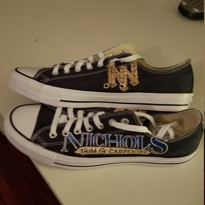 University of Michigan Shoes - Etsy