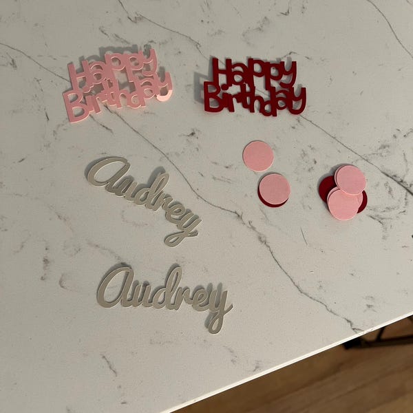 15th Birthday Party Confetti Quinceanera Personalized Confetti in Your ...