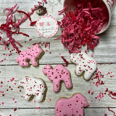 Printable Valentine's Day Cookie Tag Happy Valentine's Day Cookie Tags ...