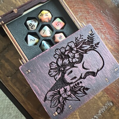 The Mini Poly Dice Tome WITH Free Mini Dice Set. - Etsy