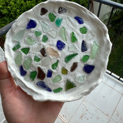 Small Aqua Light Aqua Sea Glass Jewelry Sea Glass Ocean Glass Tumbled ...