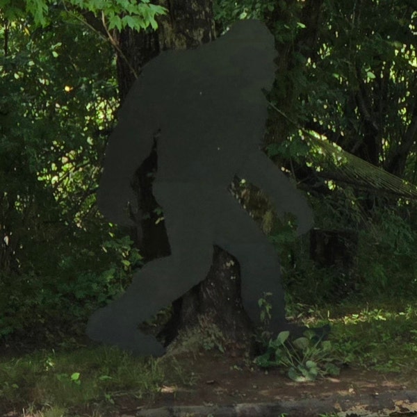 Giant 7 Ft All-weather Bigfoot Yard Display Durable PVC Outdoor Garden ...
