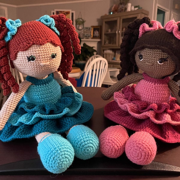 Amigurumi Crochet Doll Adele, Crochet Pattern, Crochet Doll, Amigurumi ...