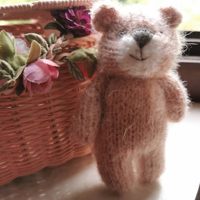 Newborn Photo Prop Newborn Teddy Bear Photo Toy Bear Doll Newborn Bear ...