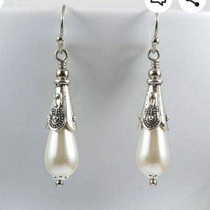 Regency Style Earrings, Vintage Drop Earrings, Edwardian Earrings ...