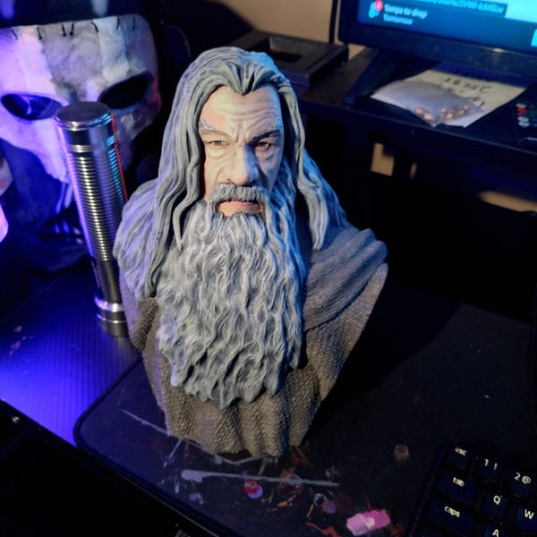 Dark Dryad Bust (pre Supported and Unsupported), Wow Stl File 3D ...