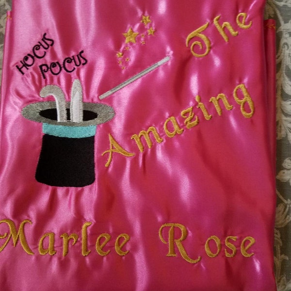 Magician Kid's Cape, the Amazing Magician Cape With Your Child's Name ...