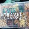Personalised Travel Snacks Box FOOD SAFE Plane Snacks Road Trip Snacks ...