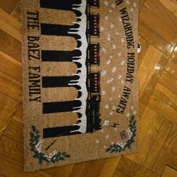 Personalized Addams Family Inspired Doormat, Gladly Feast Mat, , - Etsy