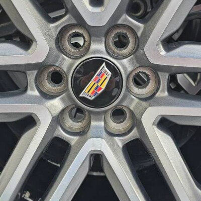 Set of 4 BLACK Chevy Suburban Tahoe Center Caps Part Number: 9596403 ...