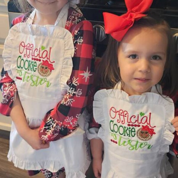 Official Cookie Taster Apron - Etsy