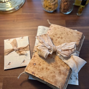 GIANT 100 Piece SAMPLER BOX Journal Kittea Dyed Paper Coffee - Etsy